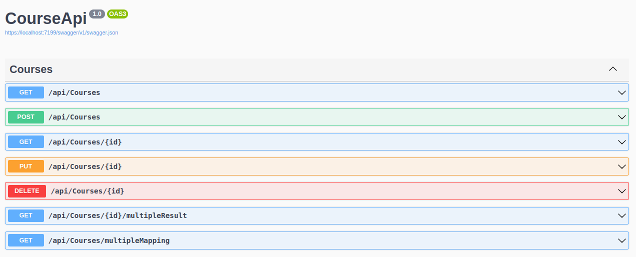 GitHub - lcsmota/CourseApi: Simple CRUD using Dapper