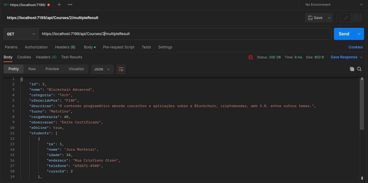 GitHub - lcsmota/CourseApi: Simple CRUD using Dapper