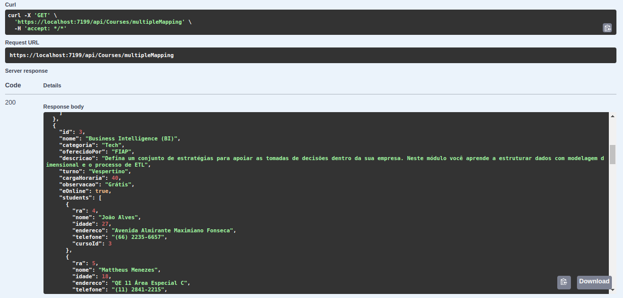 GitHub - lcsmota/CourseApi: Simple CRUD using Dapper