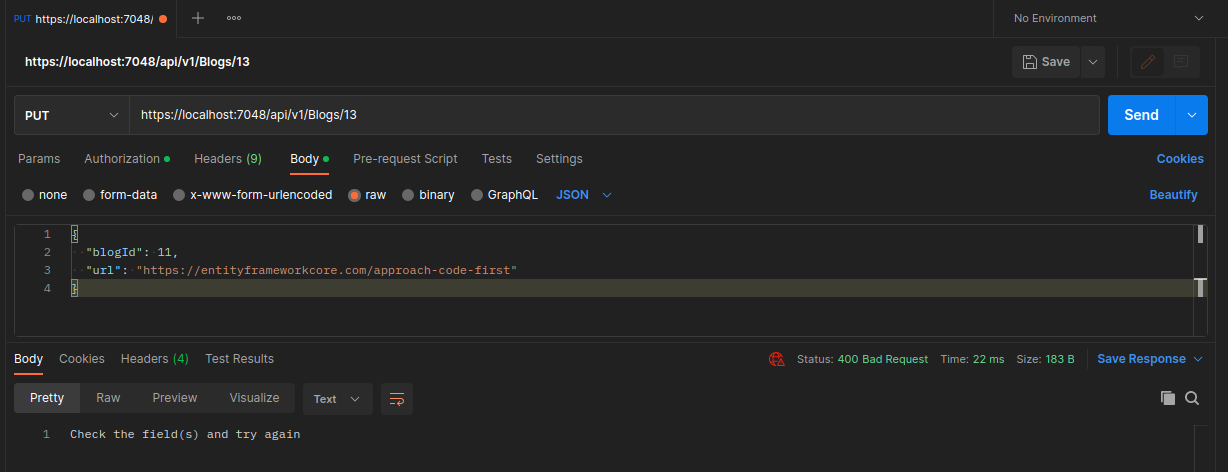 GitHub - lcsmota/BlogApi: Simple CRUD using Entity Framework Core 7