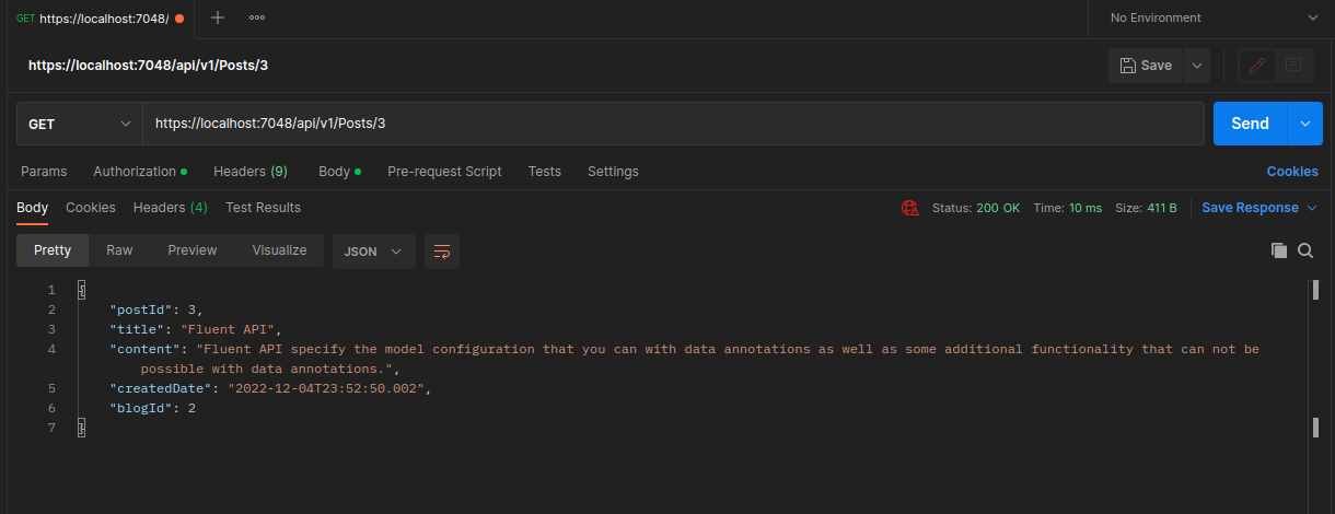 GitHub - lcsmota/BlogApi: Simple CRUD using Entity Framework Core 7