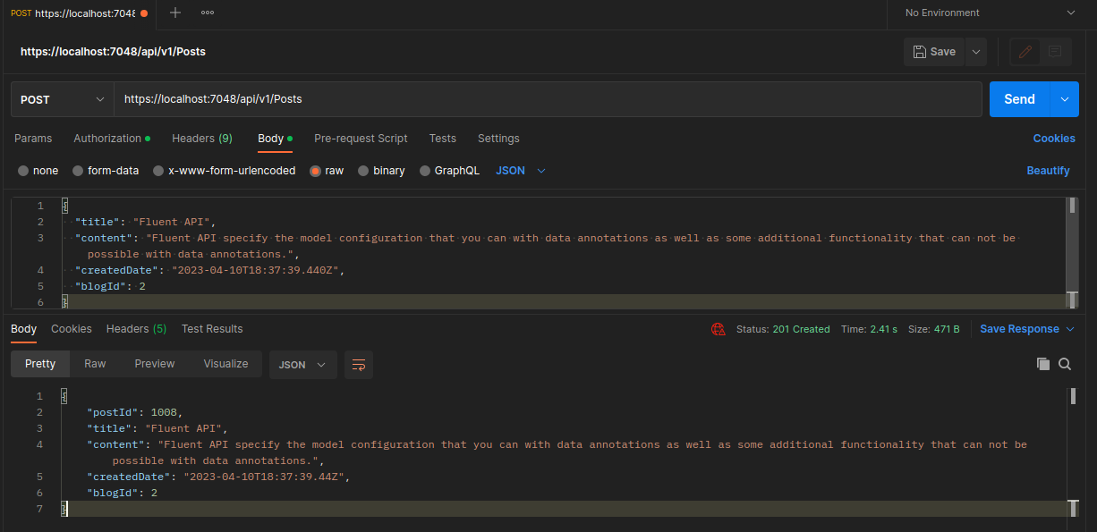 Github Lcsmotablogapi Simple Crud Using Entity Framework Core 7