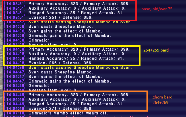 Mambo Evasion Song caps are incorrect for era · Issue #1508 · AirSkyBoat/AirSkyBoat · GitHub
