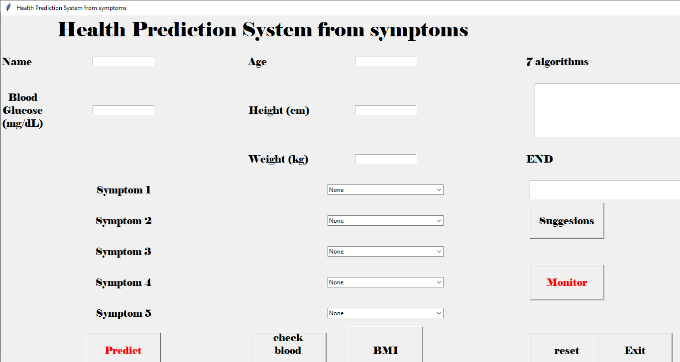 GitHub - Sanjay-j-p/Prediction-of-Health-Problems-and-Recommendation-System-Using-Machine ...