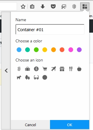 Custom containers no icons displayed · Issue #928 · mozilla/multi-account-containers · GitHub