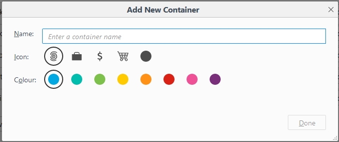 Custom containers no icons displayed · Issue #928 · mozilla/multi-account-containers · GitHub