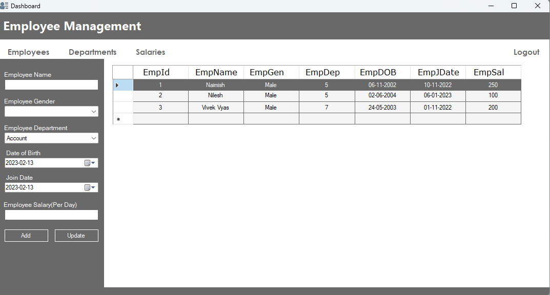 GitHub - Ashishkamaliya/Employee-Management: Employee Management ...