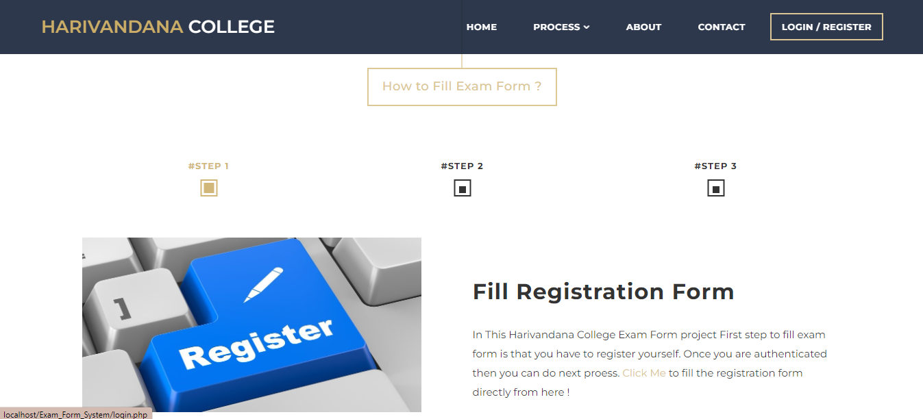 GitHub - Ashishkamaliya/exam-form-system: The "Exam Form System ...