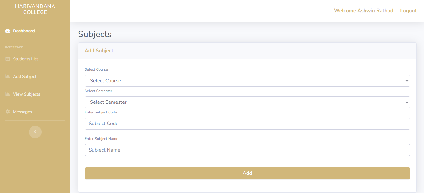 GitHub - Ashishkamaliya/exam-form-system: The "Exam Form System ...
