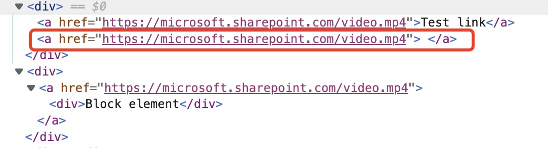 Unexpected html structure when assigning a certain string content to EditorOptions ...