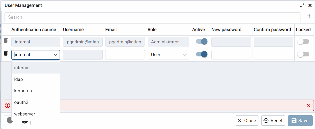 Two authentication sources are set but 5 are listed when creating new users · Issue #6950 ...