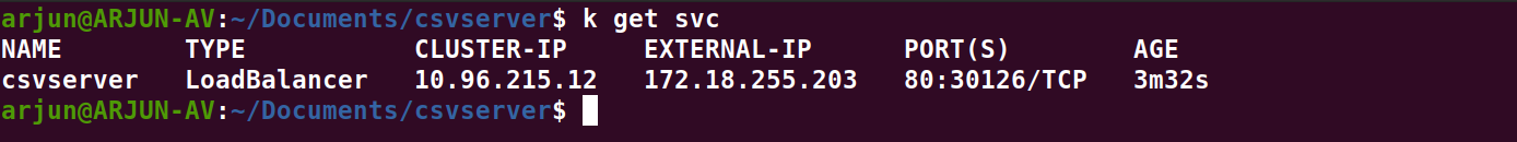GitHub - arjunavinfra/csvserver