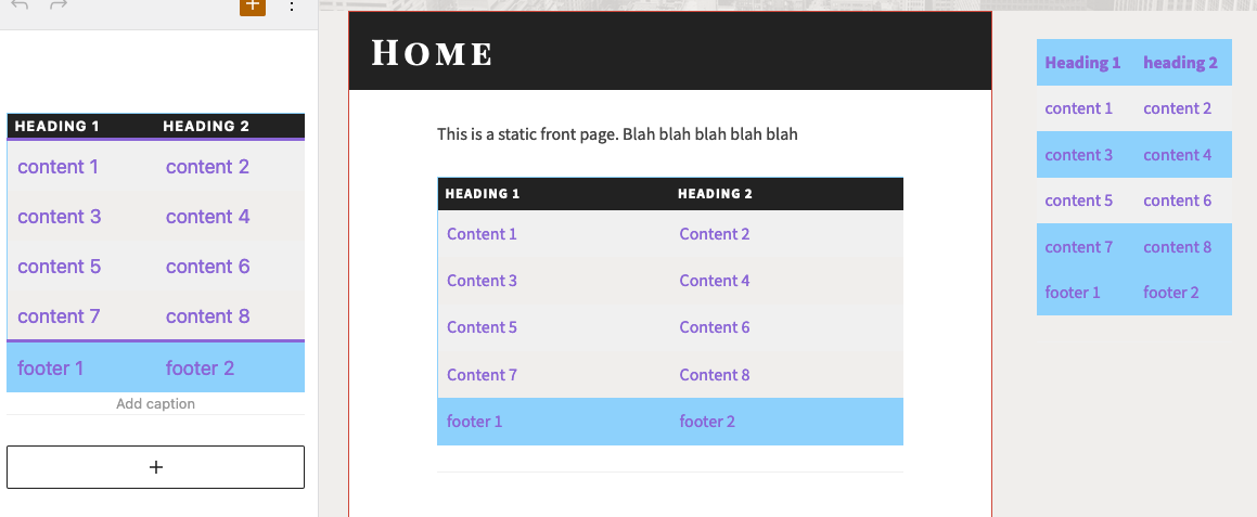 Textbook theme: table styling not applied to tables in widget area · Issue #5124 · Automattic ...