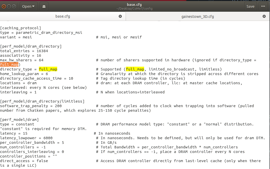 I want to know something about Memory information · Issue #10 · marg-tools/CoMeT · GitHub