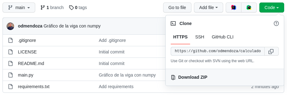 GitHub - odmendoza/calculador-varillas-viga: Aplicacion de Python que calcula en volumen de una ...