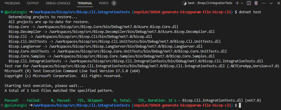 Add Vs Code Action To Generate A Bicep Parameter File · Issue 10164 · Azure Bicep · Github