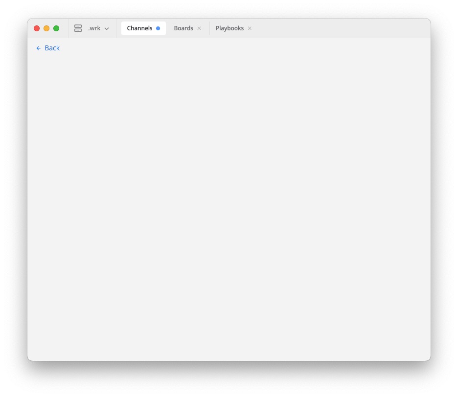 [Bug]: Mattermost Desktop blinks on the start and constantly shows additional panel with "back ...