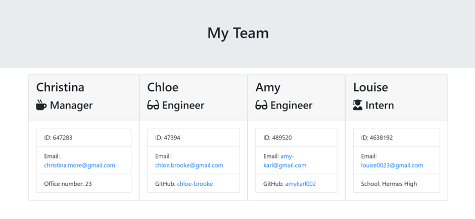 GitHub - eliza-an/team-profile-generator