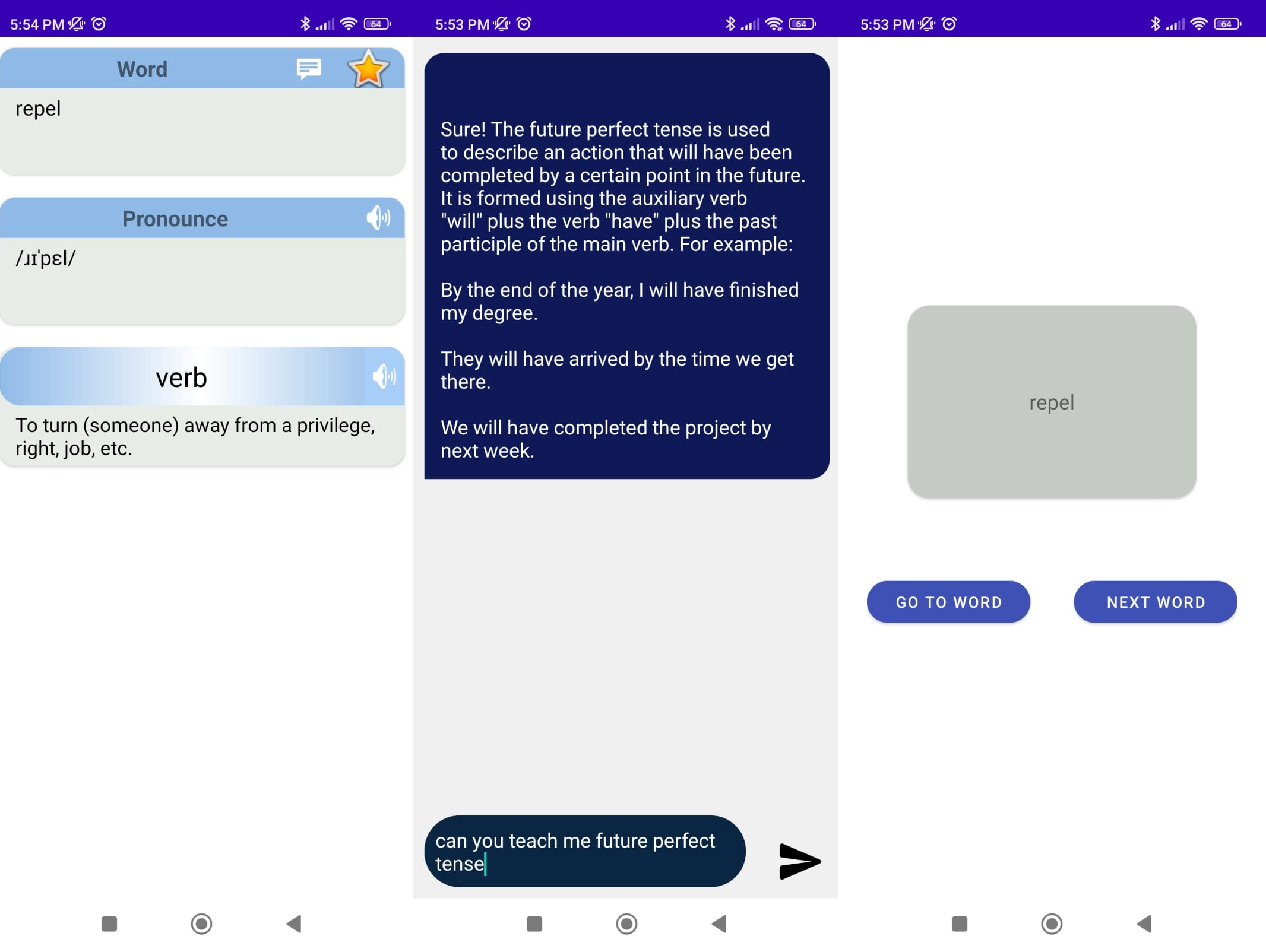 GitHub - HakanAkduman/WordApp