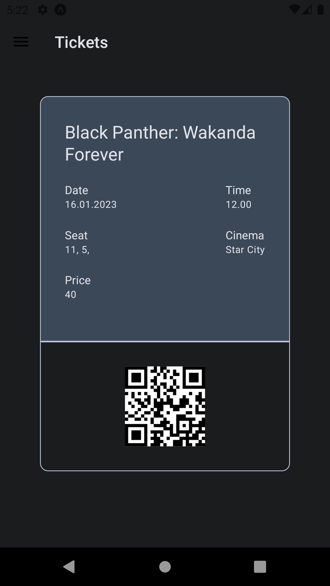 GitHub - mariental/ticket-app: cinema ticket booking app made with ...