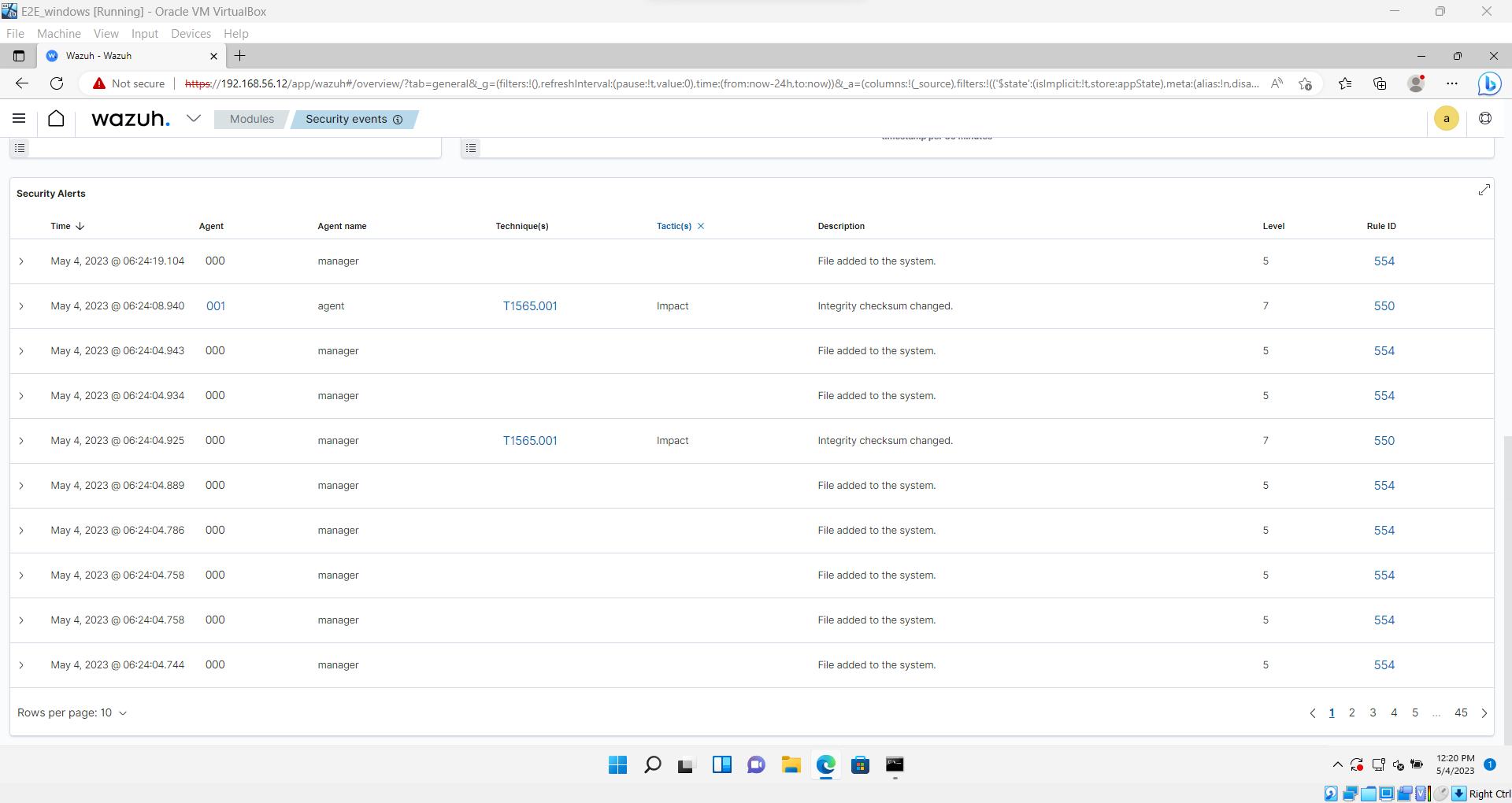 Release 4 4 2 Rc 1 E2e Ux Tests Wazuh Indexer · Issue 16984