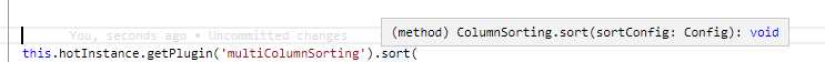 Wrong typescript definition in sort function arguments of ...