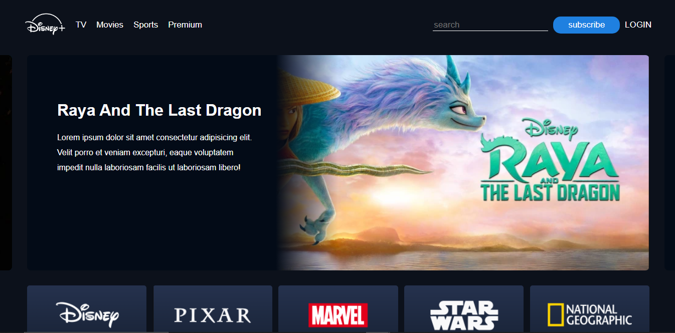 GitHub - Charan42003/Disney-Clone