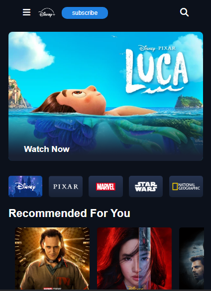 GitHub - Charan42003/Disney-Clone