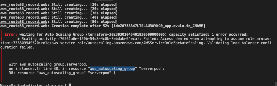 Error on deployment to aws · Issue #700 · serverpod/serverpod · GitHub