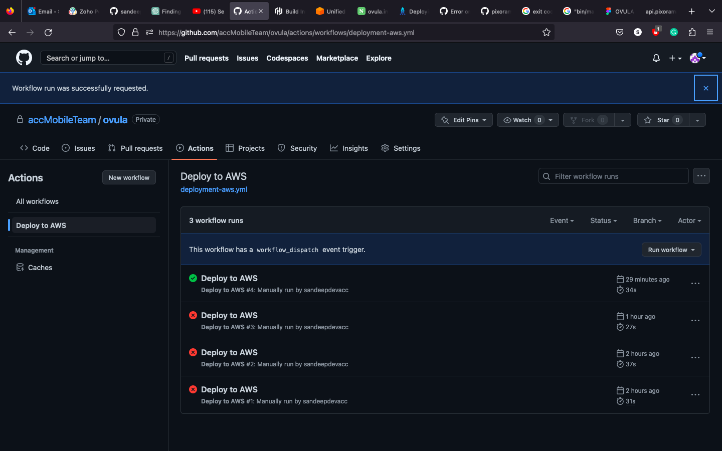 Error on deployment to aws · Issue #700 · serverpod/serverpod · GitHub