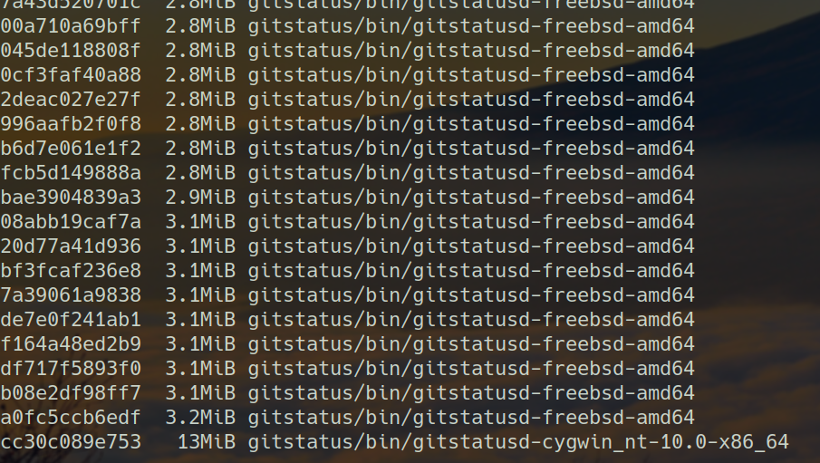 (maybe) miss added big files in gitstatus/bin took too much space · Issue #2118 · romkatv ...