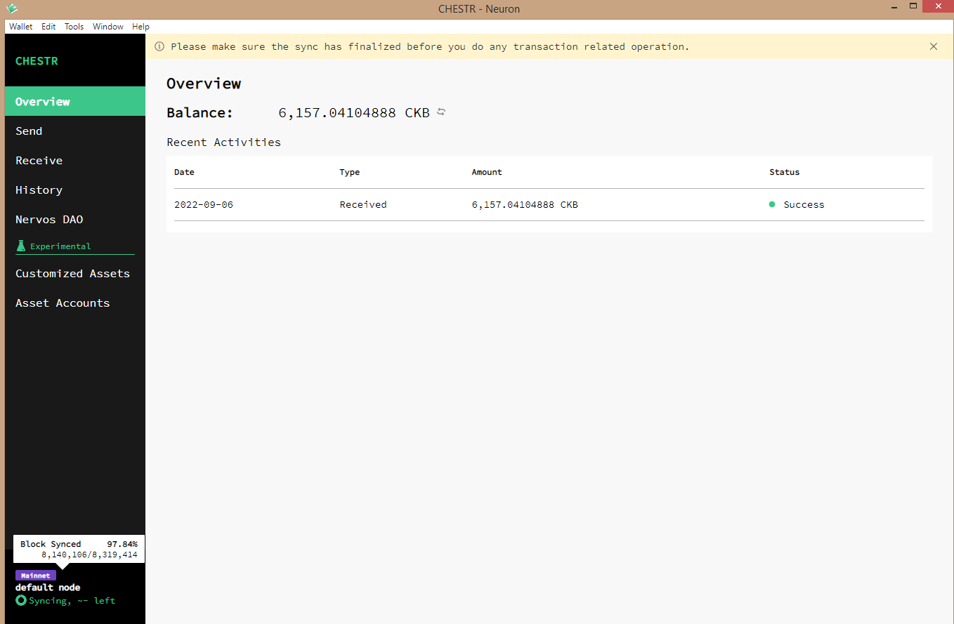 ckb indexer has stop working · Issue #2532 · nervosnetwork/neuron · GitHub