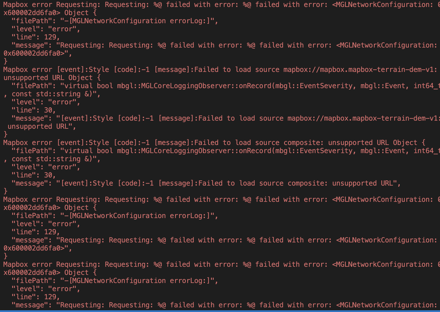 [Bug]: Failed to load glyph range 0-255 for font stack DIN Pro Medium,Arial Unicode MS Regular ...