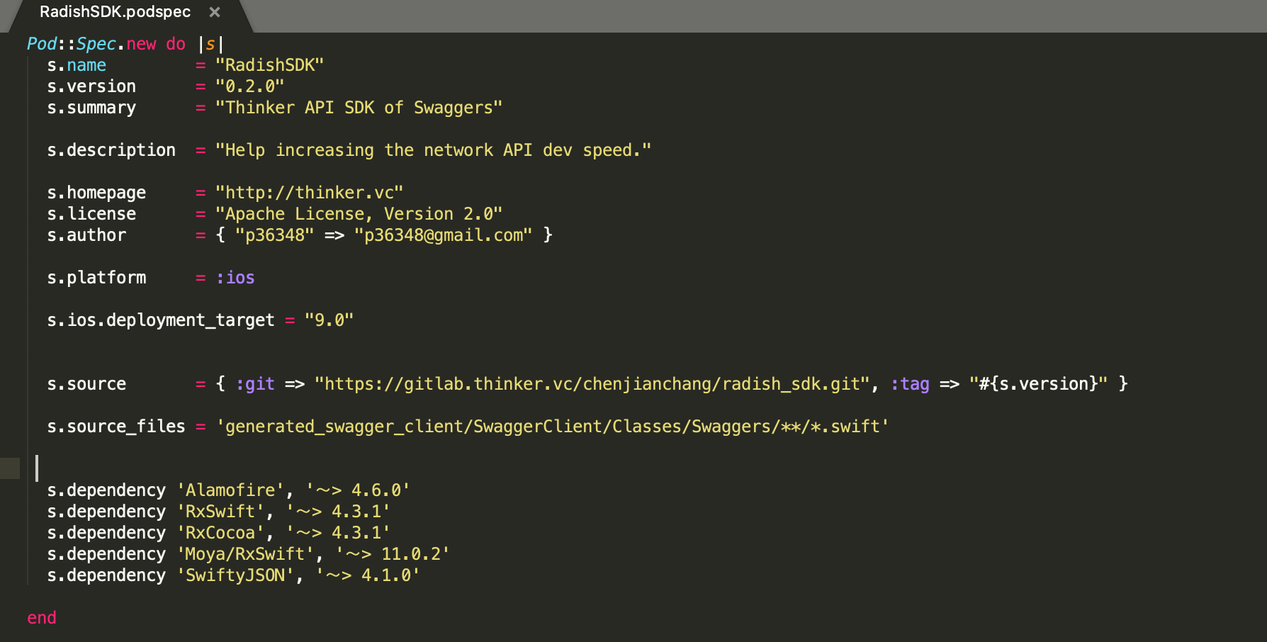 pod update Error, was worked · Issue #9420 · CocoaPods/CocoaPods · GitHub