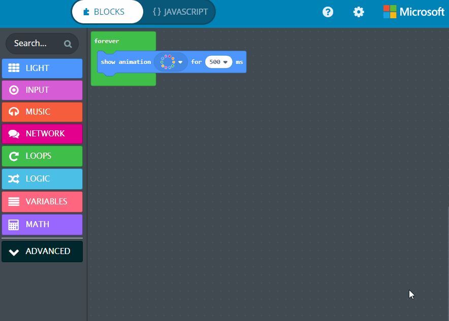 The color of icons are not right · Issue #522 · microsoft/pxt-adafruit · GitHub