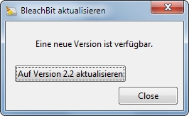 v2.3 informs about update to v2.2 · Issue #539 · bleachbit/bleachbit · GitHub