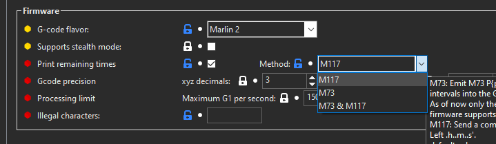 add M118 to the available methods for "print remaining time" · Issue #3444 · supermerill ...