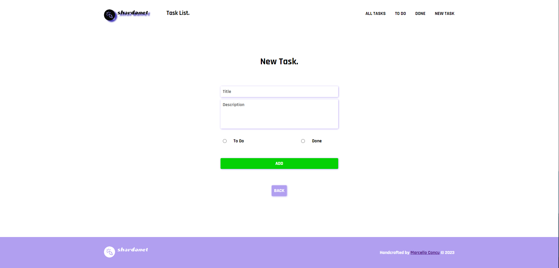 GitHub - marcello-concu/to-do-app: React Node Express MySql Full Stack task app