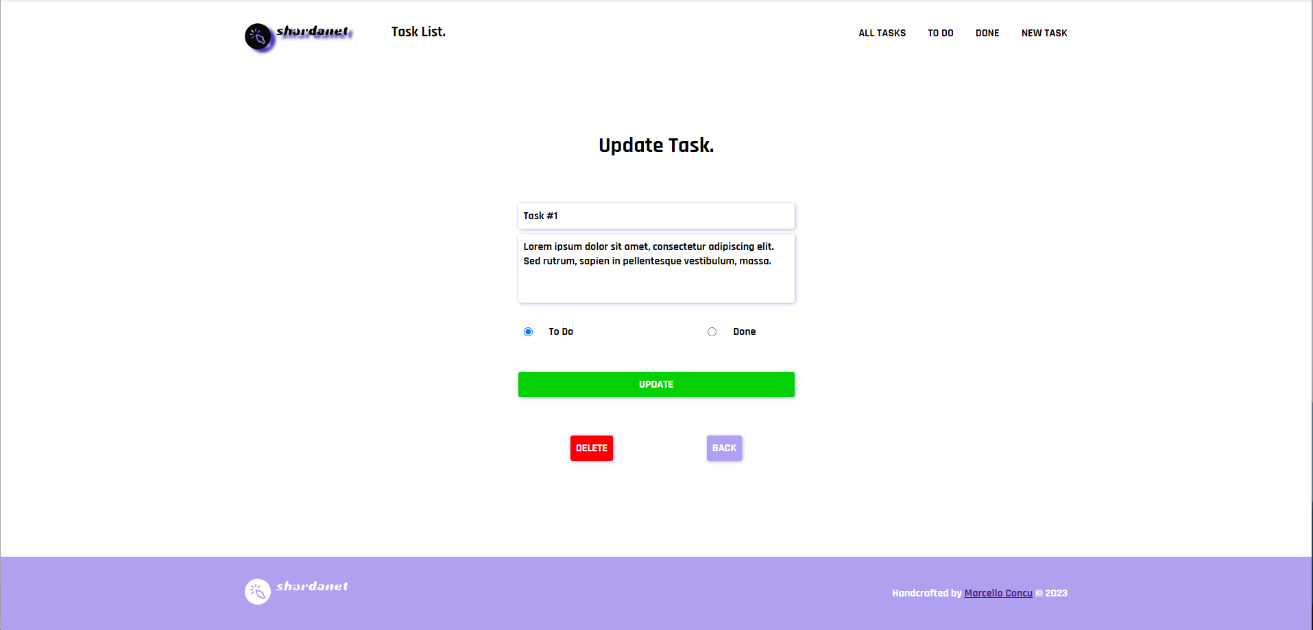GitHub - marcello-concu/to-do-app: React Node Express MySql Full Stack ...