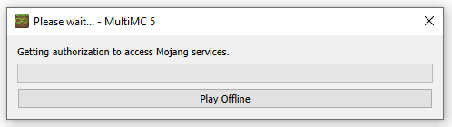 Can't close startup window when Mojang authentication services unavailable · Issue #4434 ...