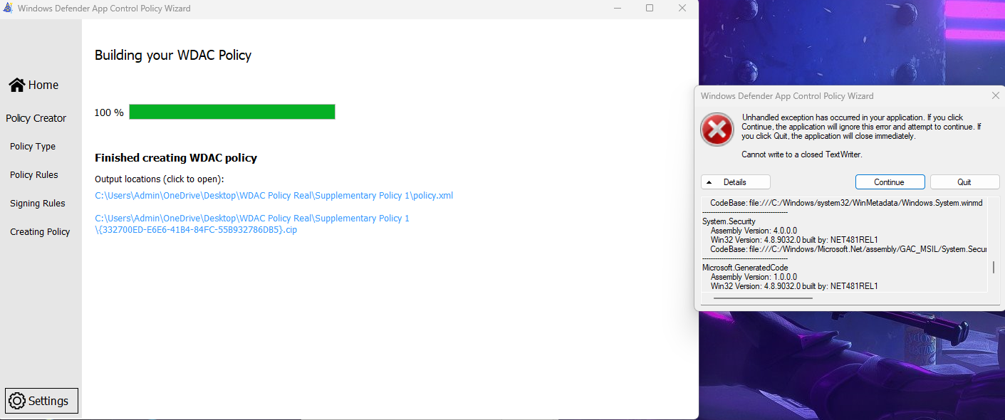 invalid file rule with ID ID_FILEATTRIB_A_0_0_0 in Supplemental policy · Issue #210 ...