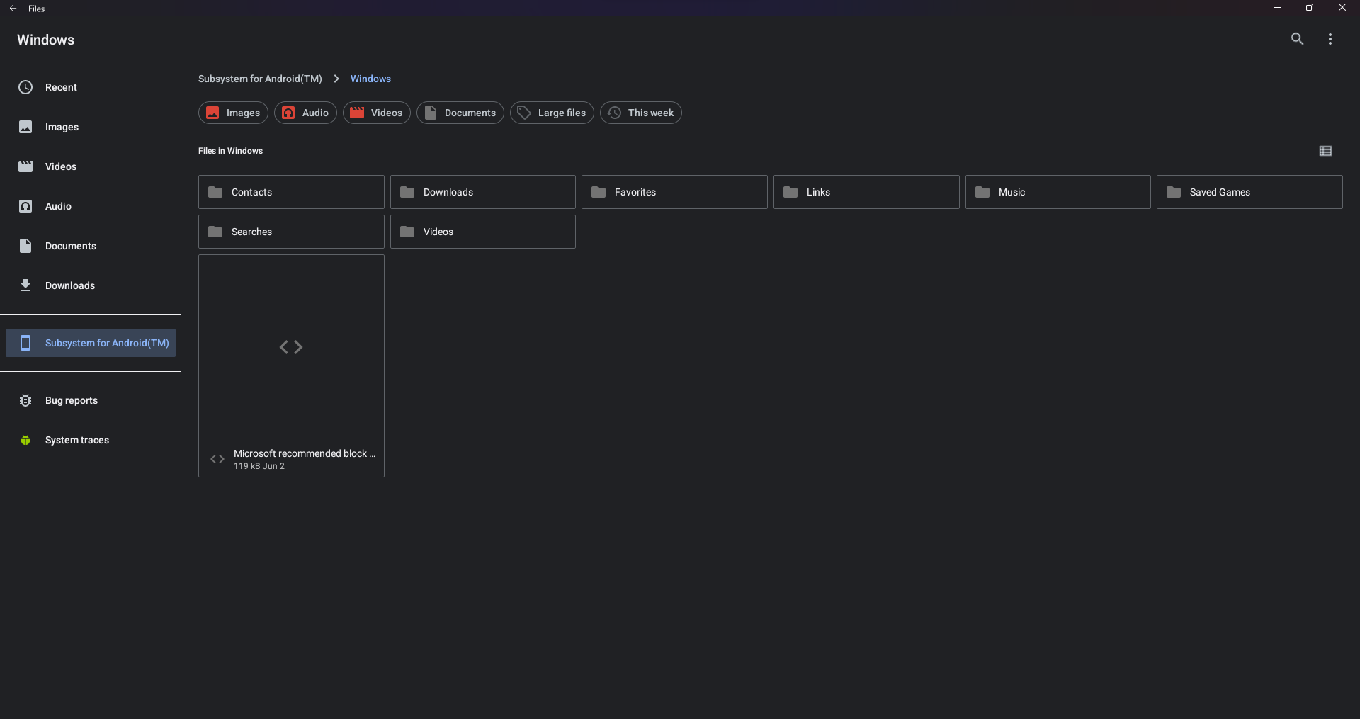 File Sharing Now Available · microsoft WSA · Discussion #321 · GitHub