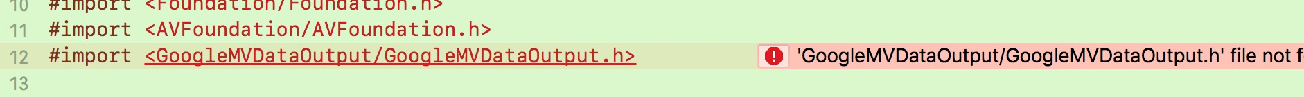 ios build fail 'GoogleMVDataOutput/GoogleMVDataOutput.h' file not found · Issue #1151 · react ...
