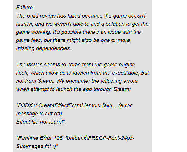 Issue with publishing GGClassic game on Steam · Issue #3908 · TheGameCreators/GameGuruRepo · GitHub
