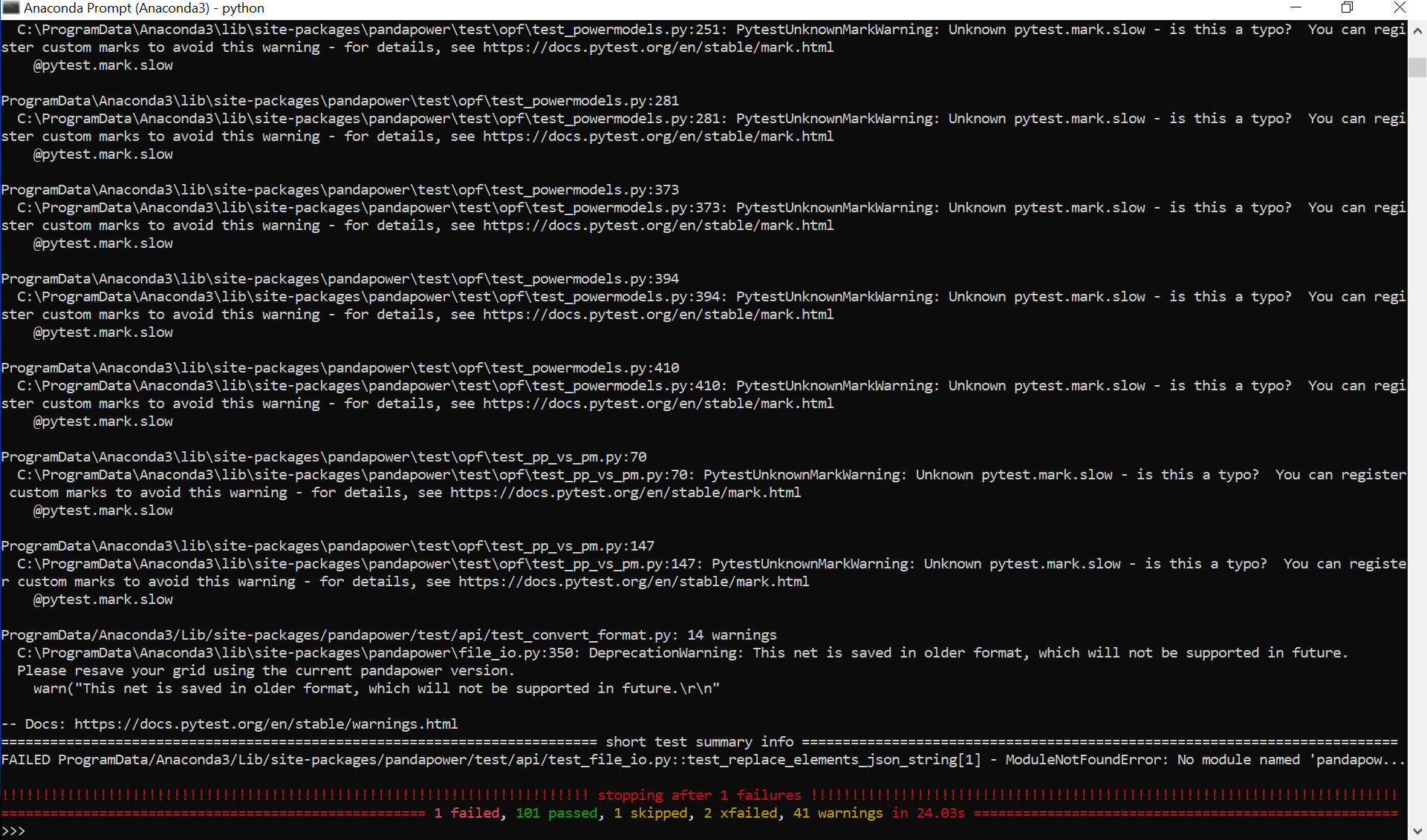 pandapower installation · Issue #1777 · e2nIEE/pandapower · GitHub