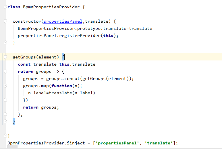 Group and header labels are not translated · Issue #537 · bpmn-io/bpmn-js-properties-panel · GitHub