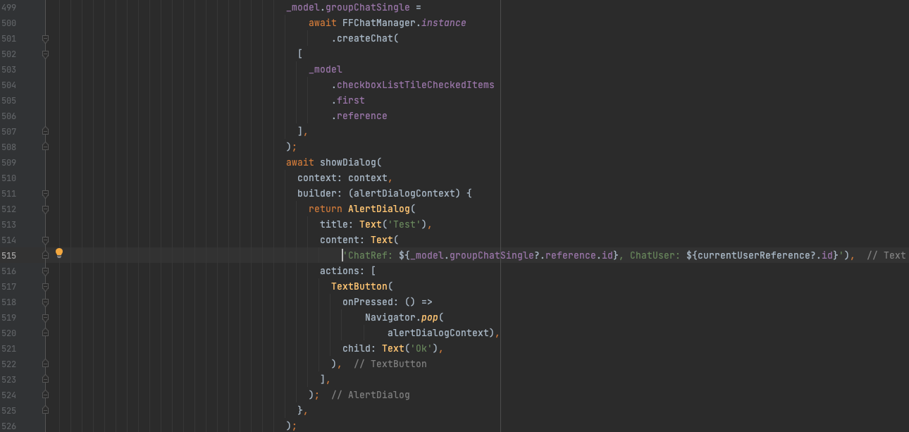 Can't create 1:1 chat · Issue #1531 · FlutterFlow/flutterflow-issues · GitHub