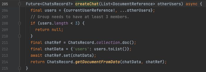 Can't create 1:1 chat · Issue #1531 · FlutterFlow/flutterflow-issues · GitHub