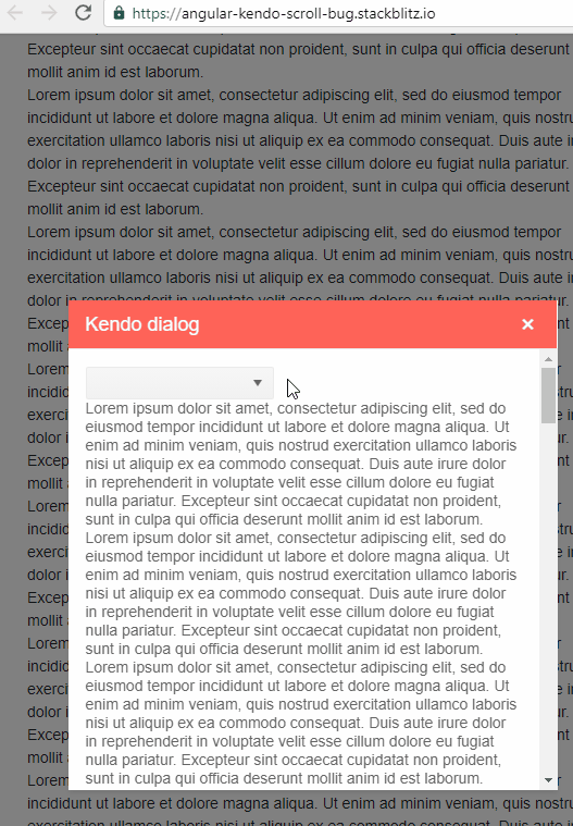 If Mouse Is Over A Non Scrollable Dropdown Wrong Element Is Scrolled · Issue 3233 · Telerik