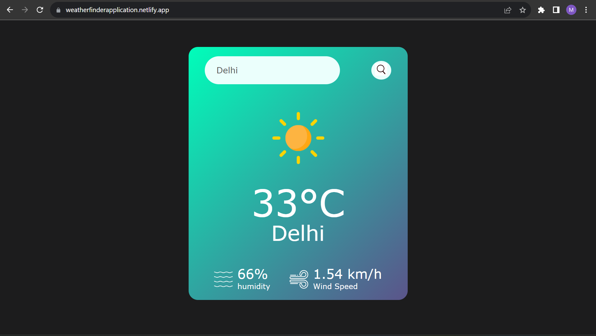 Github Mahimavarma Weather Application A Website That Gives You The